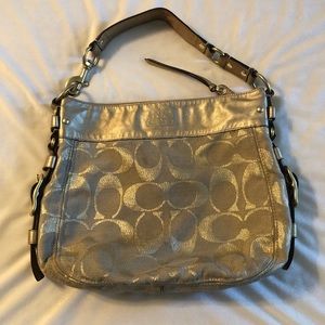 coach gold tan and - Gem